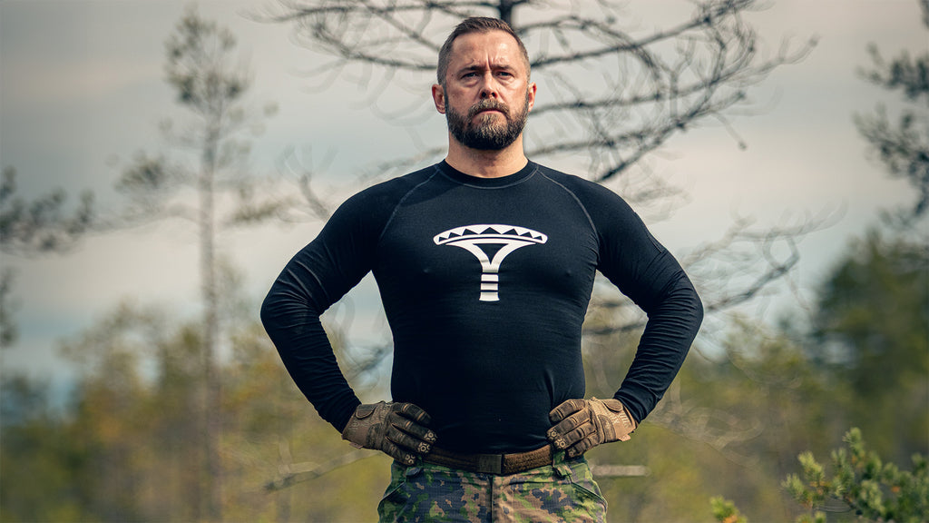 Varusteleka Y-model Suspenders, Varusteleka Logo